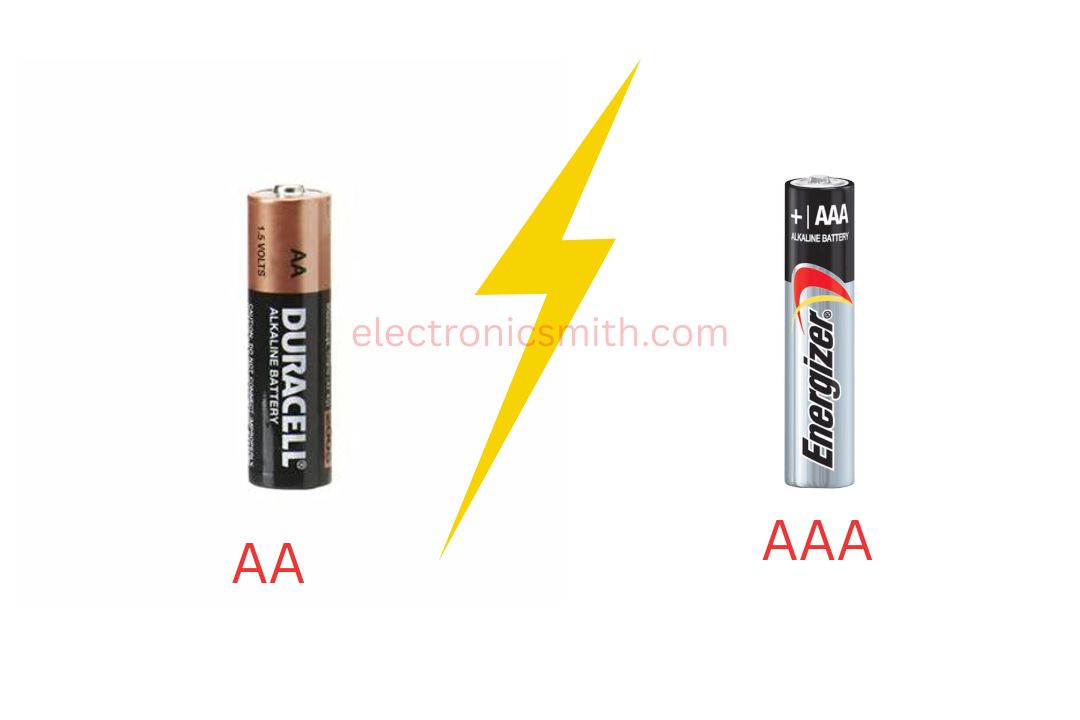 Difference Between AA & AAA Batteries- A Detailed Comparison - Electronic Smith