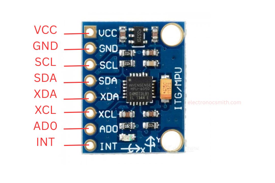 How to use Accelerometer and Gyroscope MPU6050 with Adruino ...